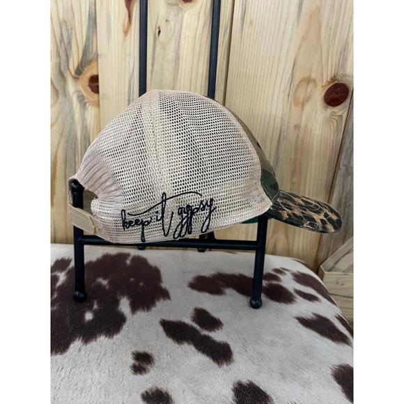 KEEP IT GYPSY | Accessories | New Keep It Gypsy Cheetah Baseball Hat In ...